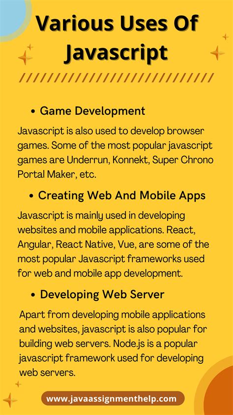Various Uses Of Javascript Statisticszone
