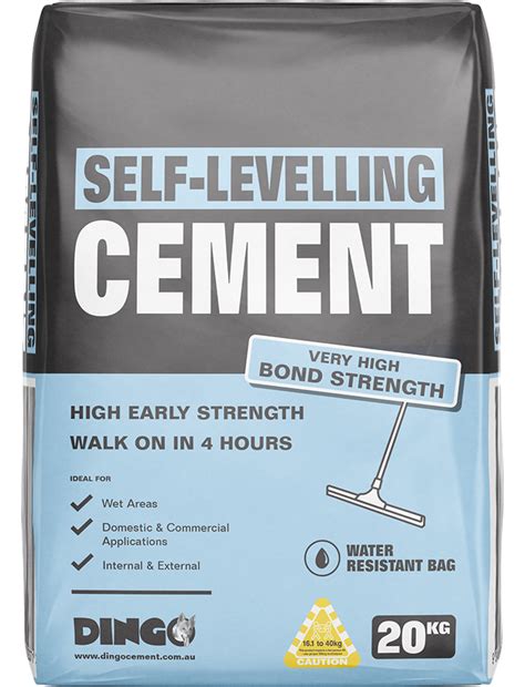 Self Levelling Cement 20kg Floor Leveller Dingo Cement