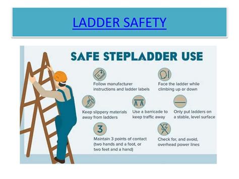Ladder Safety Ppt