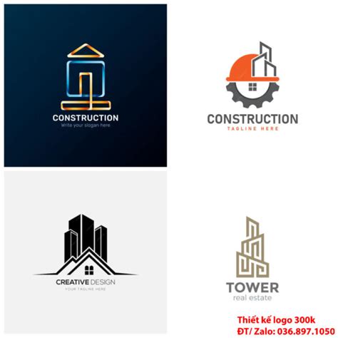 Ý tưởng thiết kế logo công ty xây dựng k K ĐẸP CHUYÊN NGHIỆP