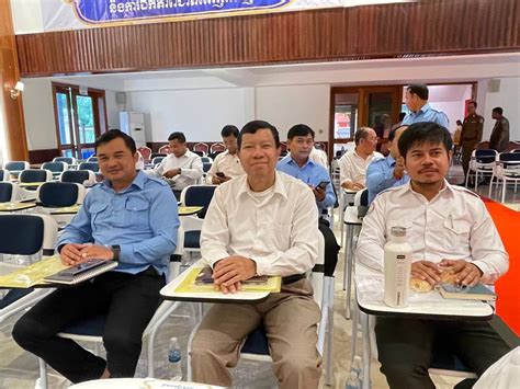 លោក ខៀវ ផន អនុប្រធានមន្ទីរអប់រំ យុវជន និងកីឡាខេត្តកោះកុង