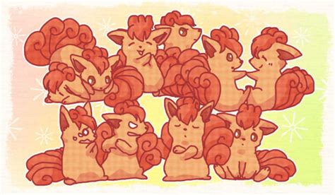 Vulpix Pokemon And More Drawn By Timakiyumeiro Danbooru