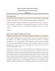 Understanding Data Structures And Algorithms In Computer Course Hero