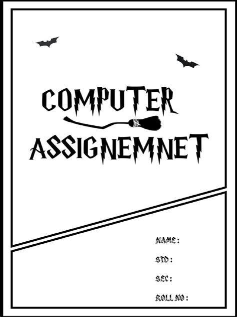 My Assignment Pdf