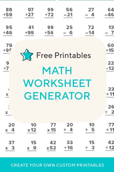 Create Your Own Math Problem