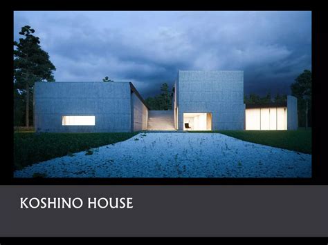 Tadao Ando Koshino House Pdf