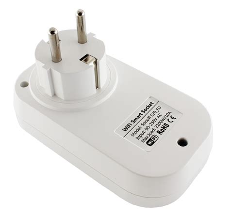 Hobbytronics Sonoff S Smart Socket EU Type F