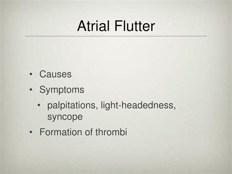 PPT Atrial Flutter And Atrial Fibrillation PowerPoint Presentation Free Download ID 5190927