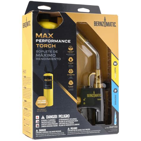 Bernzomatic Trigger Start Mapp Torch Kit 2 Piece Msc Direct