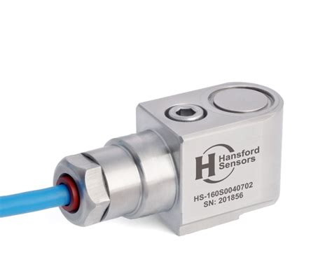 Accelerometer HS 160S Side Entry Silicon Cable Hansford Sensors