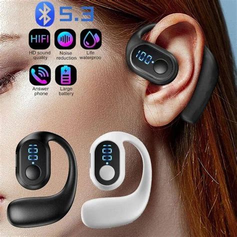 Wireless Earphone Bluetooth Tws Hifi Headphone Stereo Noise Reduction Headset Waterproof