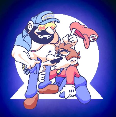Rule 34 Beard Blowjob Boner Cap Enterman Foreman Spike Gay Holding Leg Holding Penis