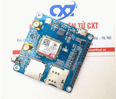 Cxt Từ ý Tưởng đến Sản Phẩm Sim868 Development Board
