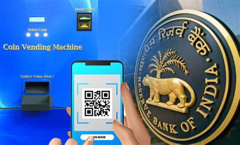 Rbi Plans To Launch Qr Code Based Coin Vending Machines