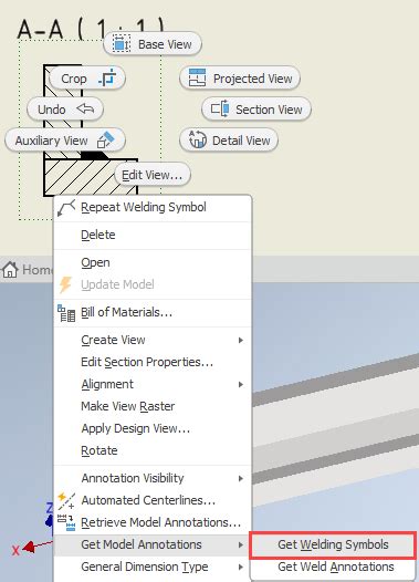 Weld Bead Settings Not Received From Weldment When Creating Welding Symbol In Inventor Drawing