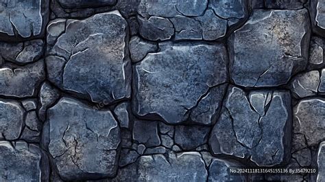 Ai创作图蓝色立体石纹理 岩石纹理背景墙纸 蓝色石墙复古印染花纹 蓝色立体石纹 深蓝色拼接石片墙 古典梦幻蓝特色石纹 复古碎石石头堆背景墙 蓝色砖墙石块岩石 石块立体背景墙 蓝色石块墙面石材