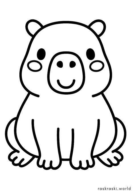 Раскраски для детей 3 лет — Распечатать бесплатно А4 скачать