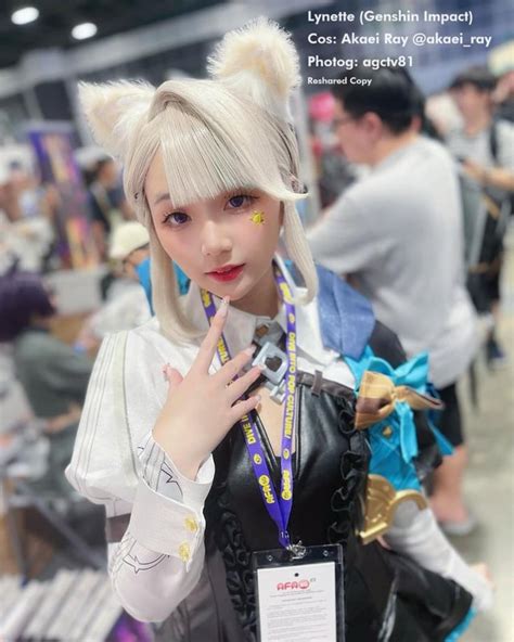 Lynette Cosplay Akaei Ray Akaeiray And Agctv81 Rlynettemains