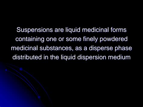 SOLUTION What Is Suspension Ppt Studypool