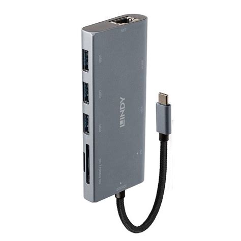 Lindy 43278 Usb 31 Type C Multi Port Converter