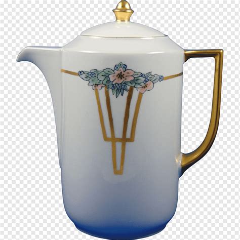 주전자 도자기 머그잔 투수 주전자 머그잔 주전자 컵 식기류 Png Pngwing