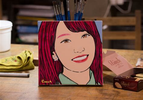 팝아트초상화 그리기 원데이클래스 아크릴 인물화 그리기 수업 네이버 블로그