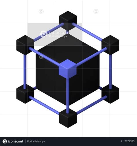 Blockchain Node 3d Icon Free Download Science And Technology 3d Icons Iconscout