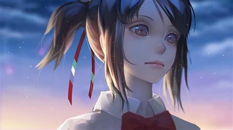 Miyamizu Mitsuha Kimi No Na Wa Drawn By Scorpionfish Danbooru