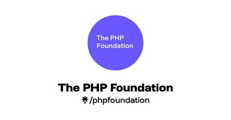 The Php Foundation Linktree
