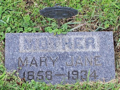 Mary Jane Scott Doman Memorial Find A Grave