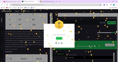 Amit Kumar On Linkedin Dataanalytics Mysql Hackerrank Learningjourney Sql Datascience
