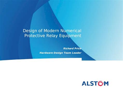 Ppt Design Of Modern Numerical Relay Equipment Dokumen Tips