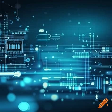 linkedin background with data science and machine learning theme on craiyon