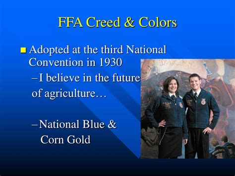 Ppt History Of The Ffa Powerpoint Presentation Free Download Id
