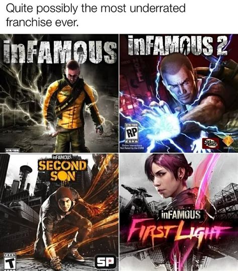 Quite Possibly The Most Underrated Franchise Ever Infamous Infamous