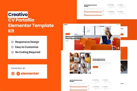 Creativo Creative Agency Elementor Template Kit