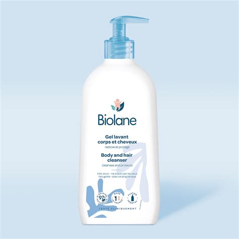 Biolane 2合1沐浴洗髮啫喱 350ml Biolane Hong Kong 法國no1嬰幼兒護膚專家
