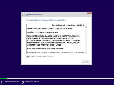 Système Dexploitation Windows 10 Installation Du Système Dexploitation