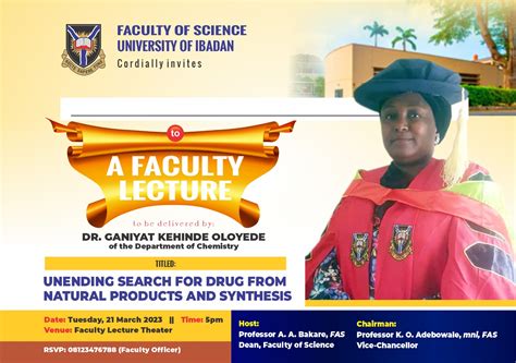 Faculty Of Science Lecture University Of Ibadan