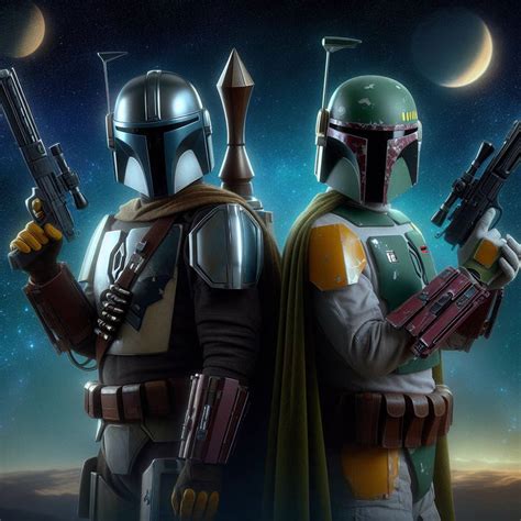 Din Djarin And Boba Fett By Itsmrmac On Deviantart