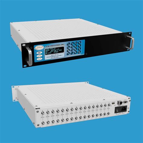 Assembly With 9 16 Attenuators 200 6000 Mhz 0 95db X 1db 50pa 220 Xx Jfw Industries