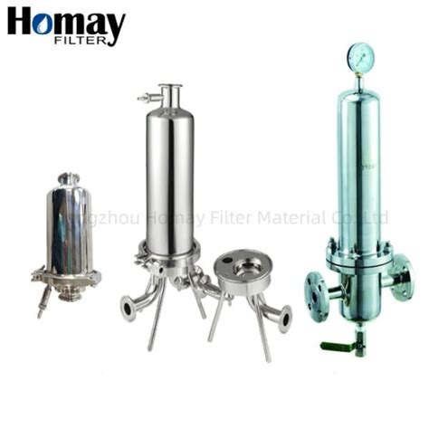 Food Grade Filter Housing Stainless Steel Wine Filter 045micron Filter