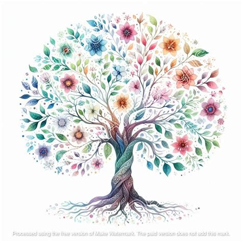 10 Stunning Tree Of Life Clip Art Digital Art Download Etsy