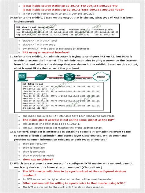ccna 2 v6 0 final exam answers 2018 routing and switching essentials 13