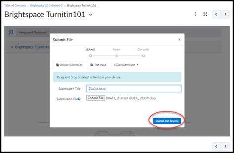 Submitting A Turnitin Assignment Usc Brightspace Help
