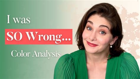 I Was So Wrong About My Color Season Finally Figured Out Personal Color Analysis Kathryn