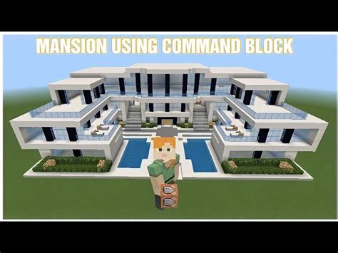 Minecraft Build House Command Block Hướng Dẫn Xây Nhà Tự Động Bằng Một Lệnh