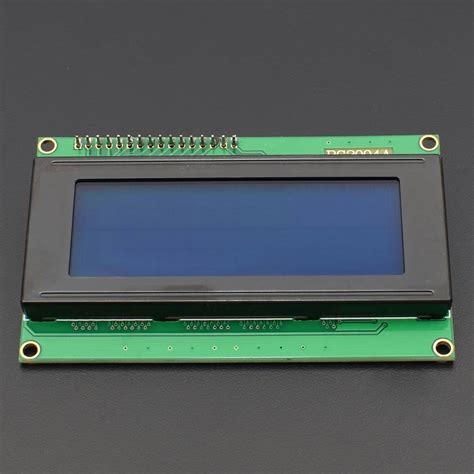 iic i2c 2004 204 20 x 4 character lcd display module blue for arduino