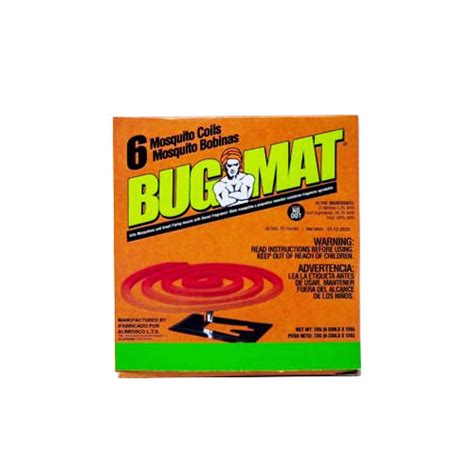 Bugmat Mosquito Coils 6 Coil Master Mac Food