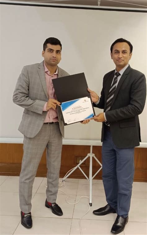 Muhammad Rafi On Linkedin Receiving Certificate For Succesful Completion Of Essential Labour Laws…